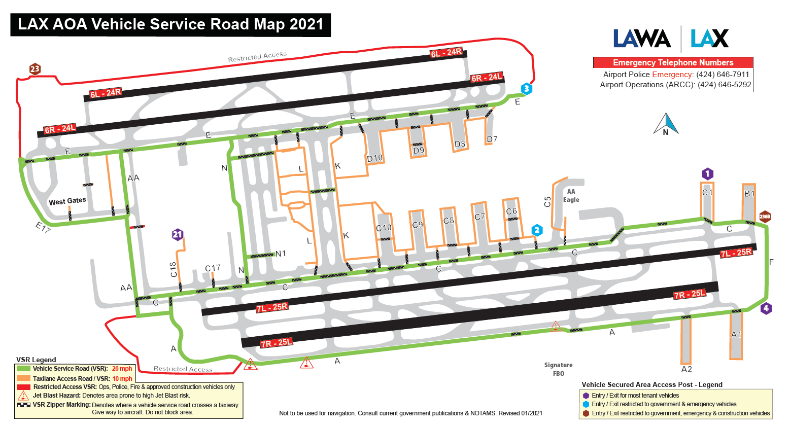 LAX Airport Operations Newsletter Archive - LAX Rules & Regulations ...