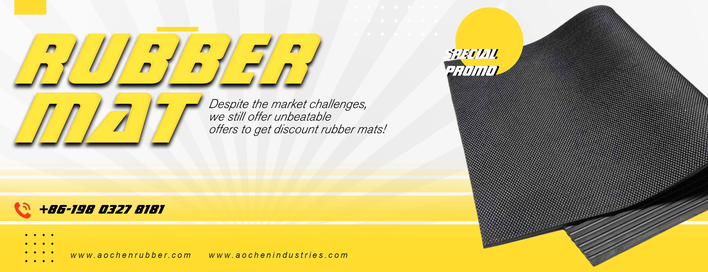 From Entrance To Exit - Rubber Mat For All Areas - Company News - News