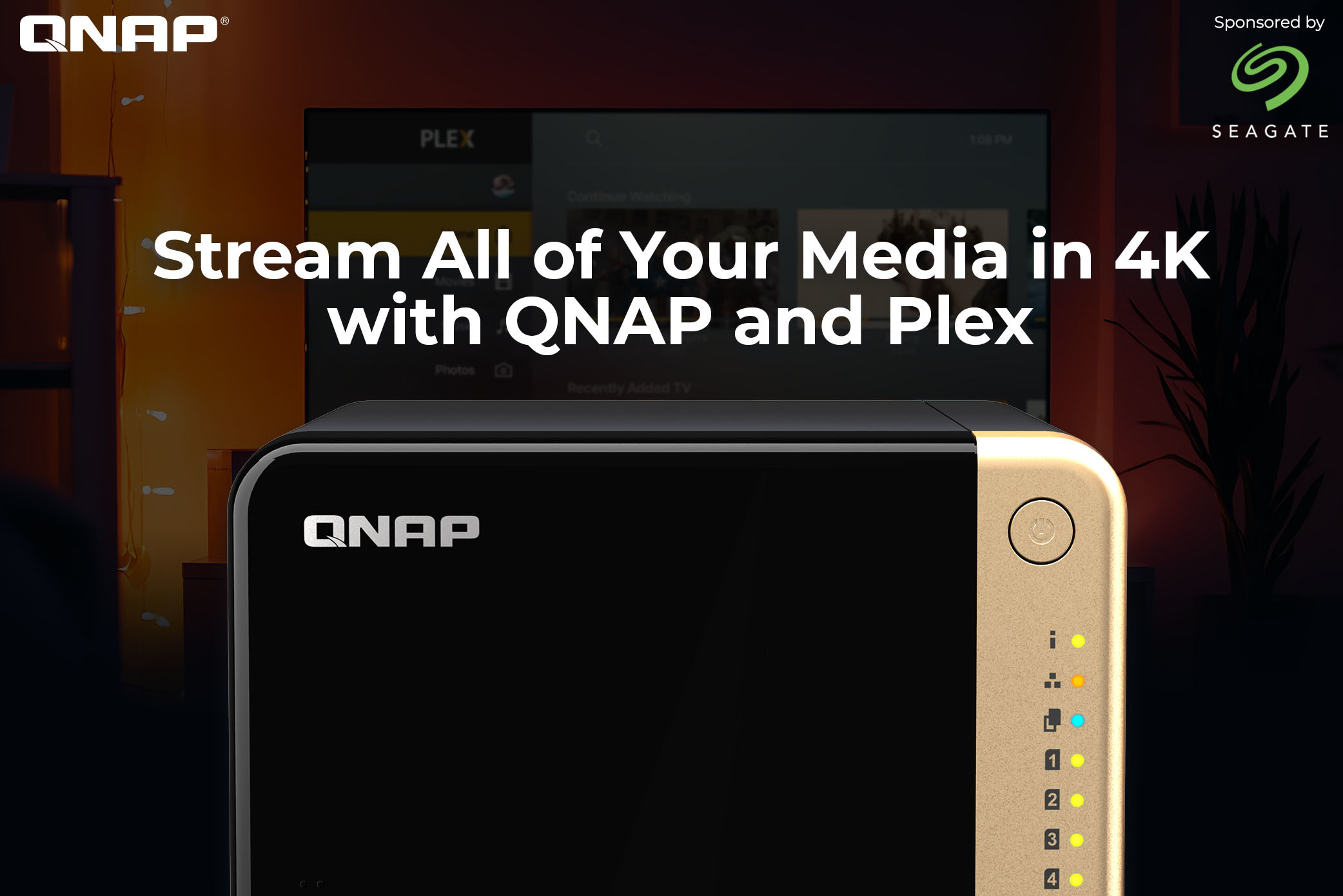 Stream All of Your Media in 4K with QNAP and Plex