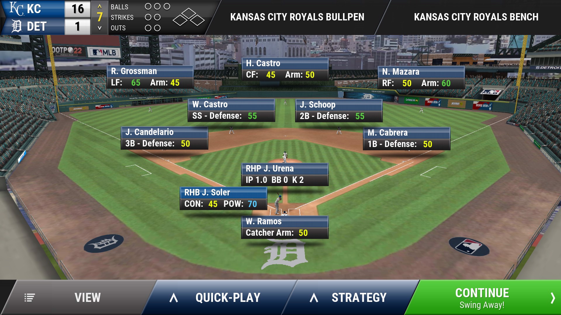 Here is some of what you get in OOTP Go: