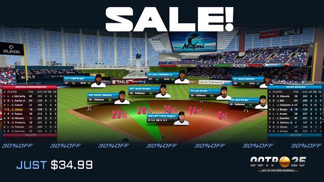 Out of the Park Baseball 25 is on sale for just 24 more hours!