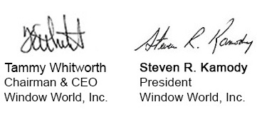 Window World, Inc. Newsletter Archive - 2024 Window World Family Reunion