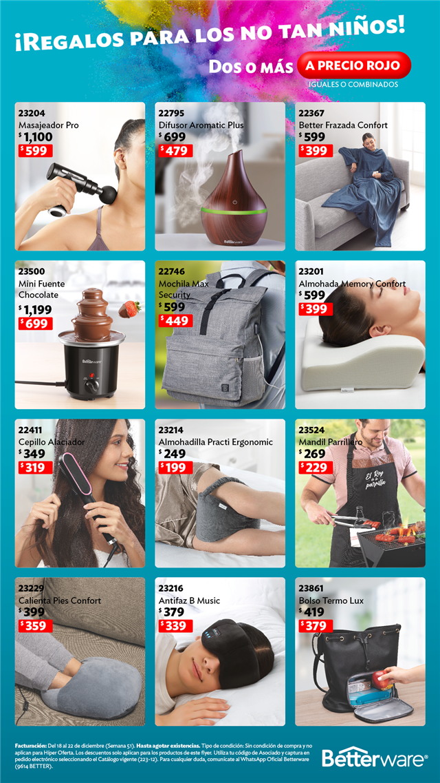 🌟 ¡Aprovecha la BetterLocura! - Promociones Semana 51- 23