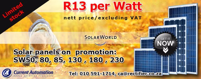Solar Panel promotion